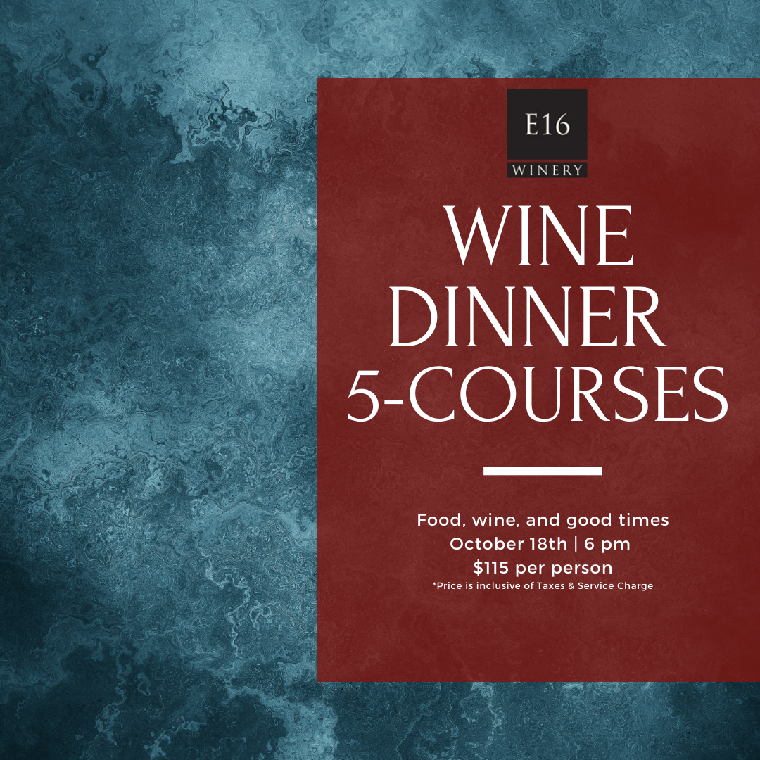 5 Course Wine Dinner - October 18th - Bayonet